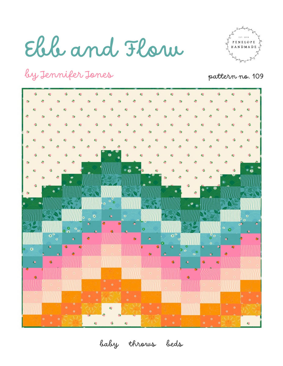 Ebb and Flow Quilt Pattern – Penelope Handmade Shop