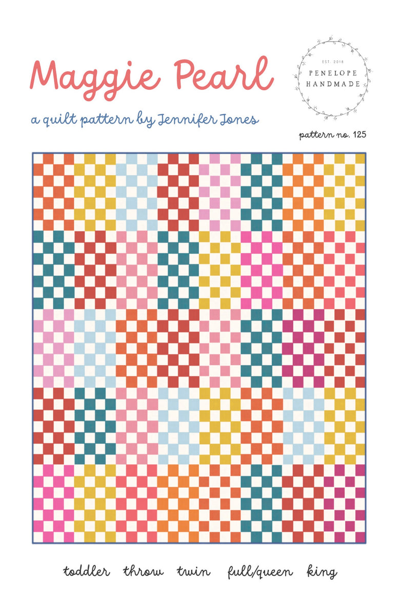 Maggie Pearl Quilt Pattern – Penelope Handmade Shop